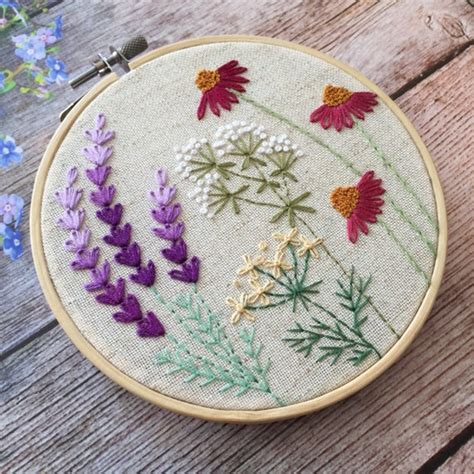 Simple Flower Embroidery Designs