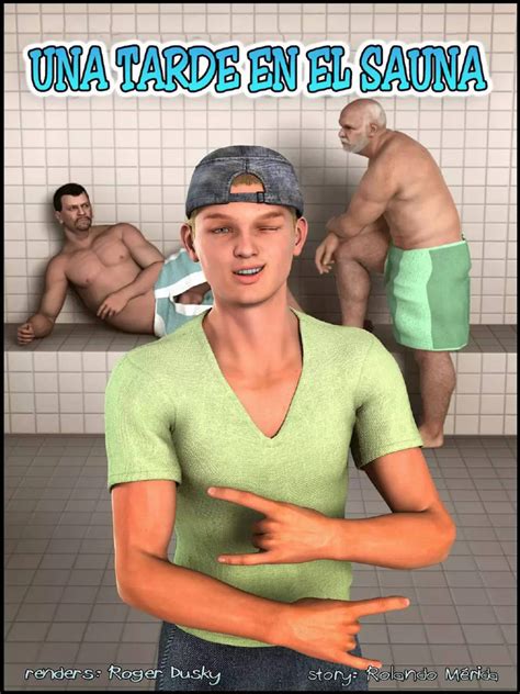 Una Tarde En El Sauna Joven Rubio Tiene Sexo Gay Con Maduros Roger