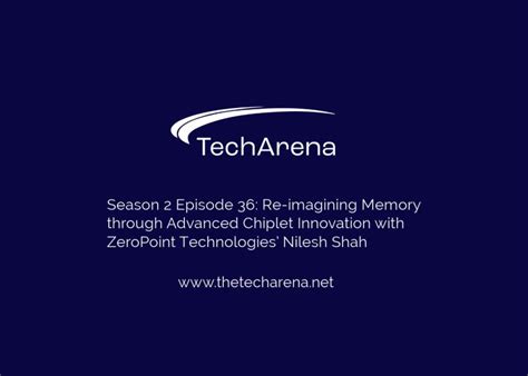 the techarena on linkedin re imagining memory through advanced chiplet