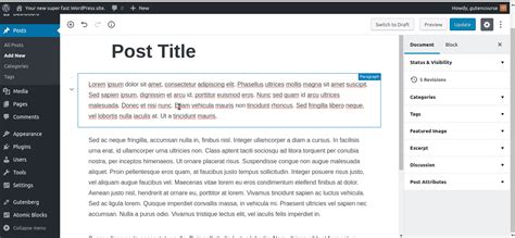 Gutenberg E The Default Blocks In Detail Pressidium Managed WordPress Hosting