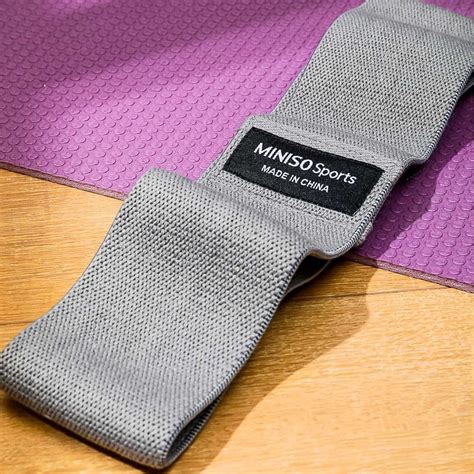 Резинка для йоги (50 фунтов, широкая) MINISO Sports
