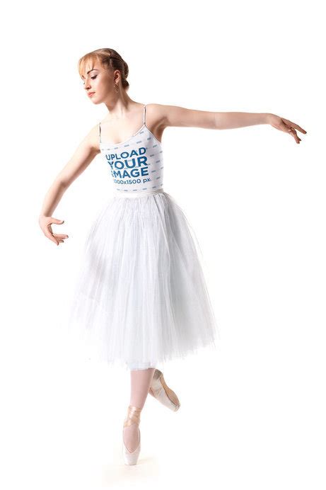 Placeit Sublimated Bodysuit Mockup Featuring A Woman Dancing Ballet