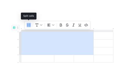 edit tables in docs
