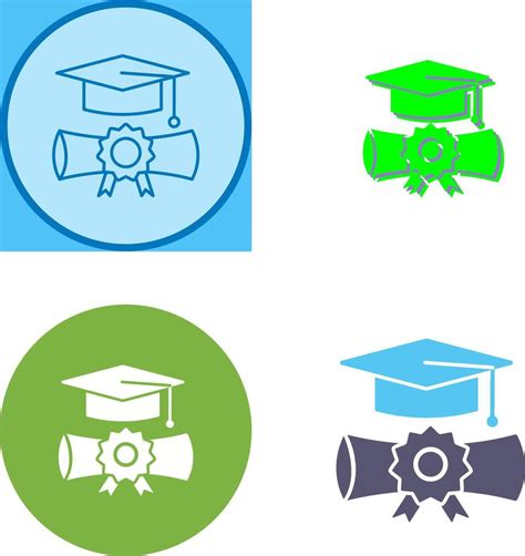 Graduation Icon Design 44354026 Vector Art At Vecteezy