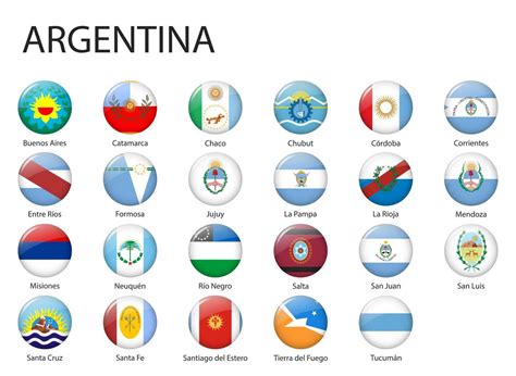 All Flags Of Regions Of Argentina Template For Your Design 21823637