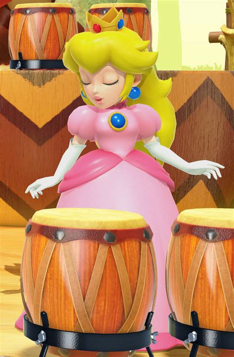 Super Mario Party Jamboree Lovely Princess Peach By Paulinedk7 On