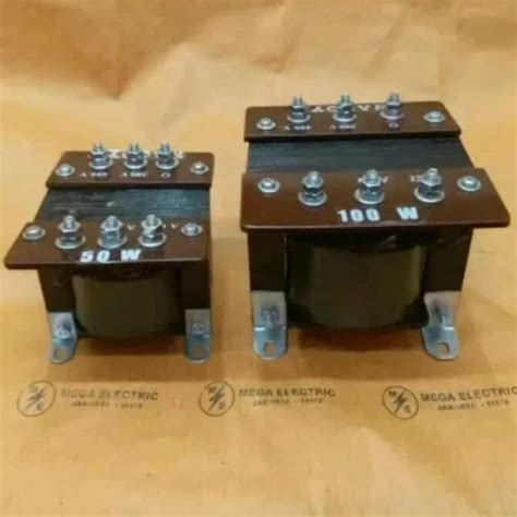 Promo Trafo Step Up Step Down Ac 220v To 380v 50wat 1 Phase Diskon 23 Di Seller Pt Wakasa