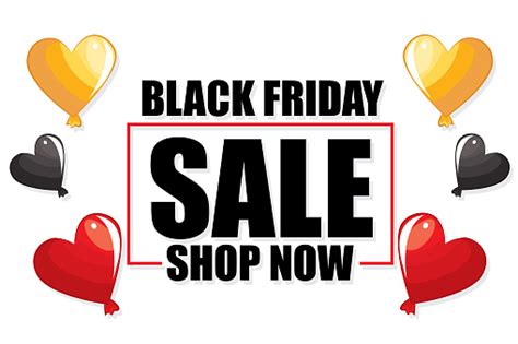 풍선 블랙 프라이데이 세일 배너 디자인 텍스트에 대 한 배치 감소에 대한 스톡 벡터 아트 및 기타 이미지 감소 개성 개념 검은색 Istock