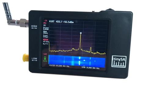 Hugen Launches Portable Tinysa Spectrum Analyser Electronics Lab