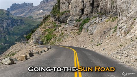 Going To The Sun Road Full Drive Footage From East To West Youtube
