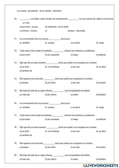 Comunicación Online Exercise For Live Worksheets