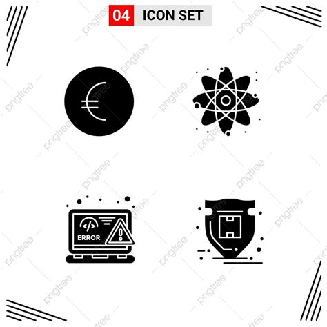 4 icons solid style caucasian color male png and vector with