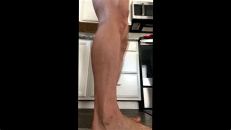 Kitchen Booty Shorts Dance On TheTips Of My Tippy Toe Spontaneous Calves Tease Clips Sale