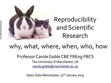 Reproducibility And Scientific Research Why What Where When Who How Ppt