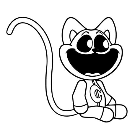 Monster Catnap Printable Coloring Pages 2025