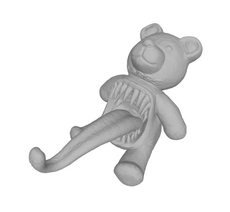 Alien Bear 3d Printing Model Threeding