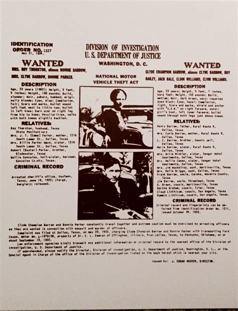 The Real Bonnie And Clyde Wanted