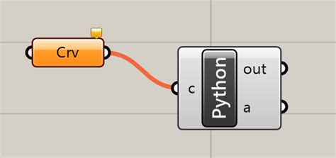rhinoの曲線を入力とする [rhinoとgrasshopperとpythonscriptのwiki]