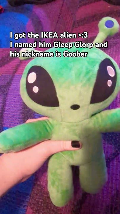 Gleep Glorp The Ikea Alien Youtube