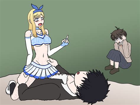 Rule 34 1boy 1boy2girls 2girls 2girls1boy Actualtrashhuman Bangs Bare