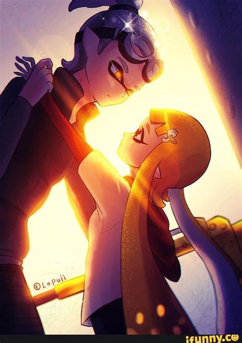 Inkling Boy X Girl Splatoon Comics Splatoon Drawing Base