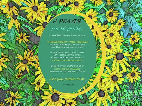 A Prayer For My Friend Digital Art By Jennifer Stackpole Fine Art America