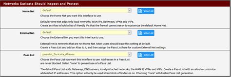 Suricata On Pfsense Blocking Ips On Pass List Help Suricata