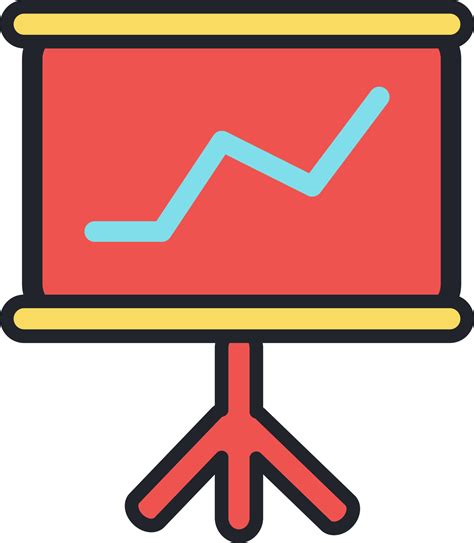 Growth Finance Graph Flat Icon 25213346 Png