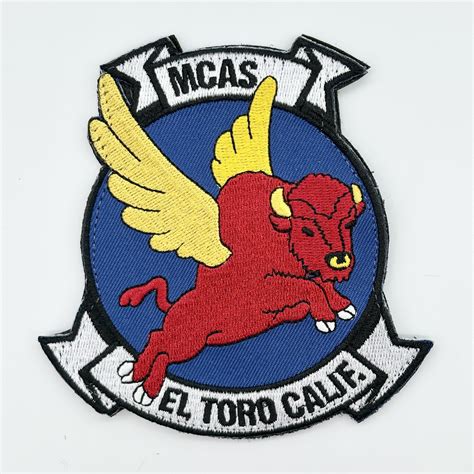 Mcas El Toro Patch Hook And Loop 45 In Squadron Nostalgia