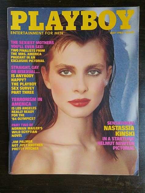 Playboy Magazine May 1983 Playmate Susie Scott Krabacher Nastassia