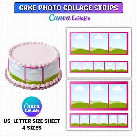 Cake Picture Border Etsy