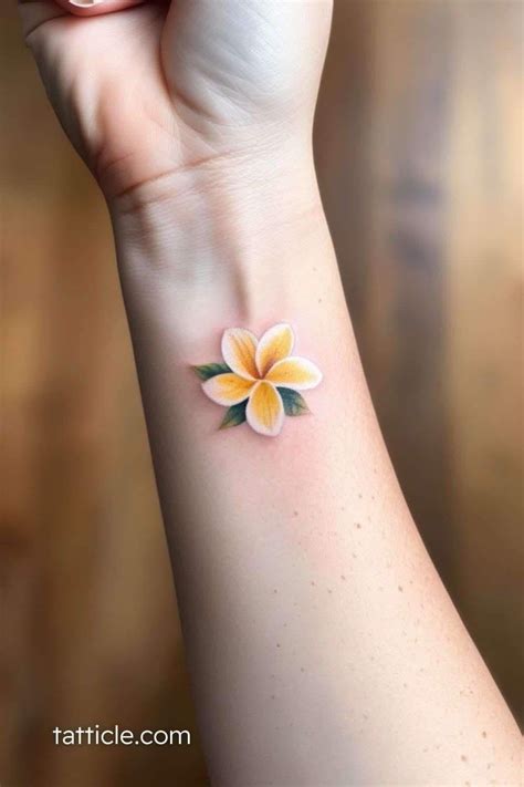 Hawaiian Flower Tattoos For Women White Plumeria Tattoo Hawaiian