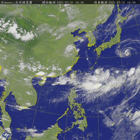 周末柯羅莎颱風西南風！水氣往北擴展炸台 氣象署急示警