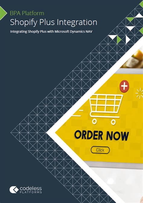 shopify plus microsoft dynamics nav integration codeless platforms