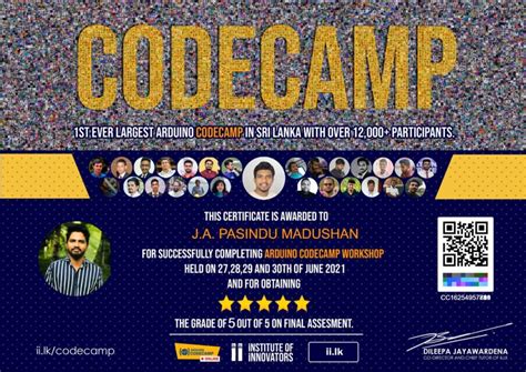 Pasindu Madushan On Linkedin Arduino Ii Codecamp
