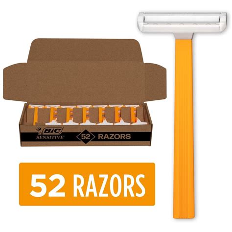 Bic Sensitive Disposable Razors 52 Pack Bic