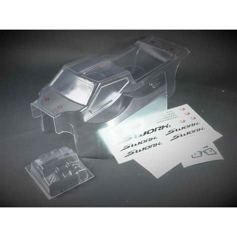 Sworkz Falcon 1 Bruggy Style Clean Body Shell Set Pre Cut 90 Truggy