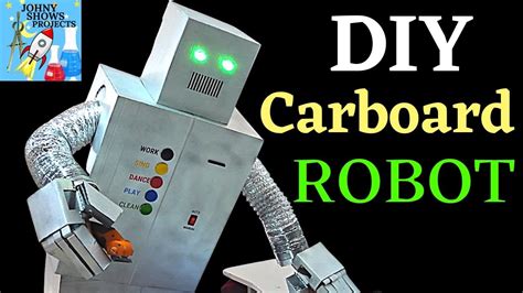 diy robot project life size 100 works from cardboard youtube