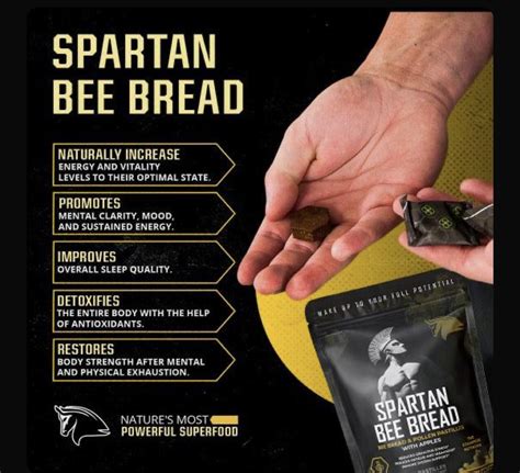 Spartan Bee Bread Natures Healing Links