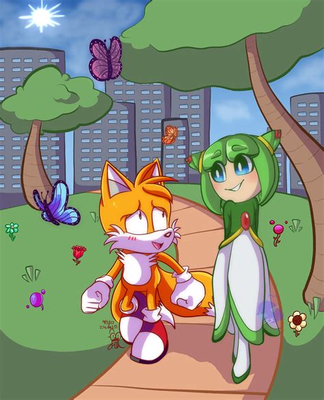 Cosmo And Tails Collab By Melofox On Deviantart