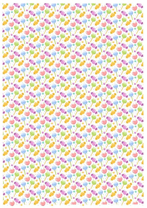 Candy Transfer Sheet