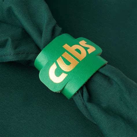 Cubs Scouts Leather Woggle