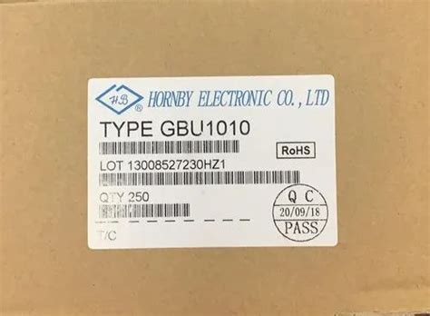 Hornby Surface Mount Diode Gbu1010 Diode At ₹ 9piece In Mumbai Id