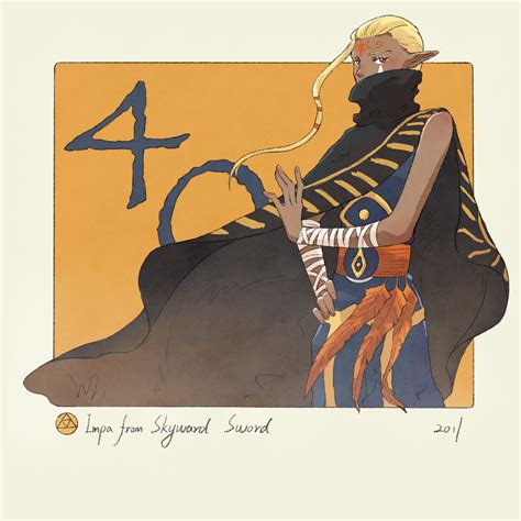 Impa The Legend Of Zelda And More Drawn By Yangyaozigo Danbooru
