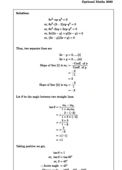 Class 10 Cdc Opt Maths Model Set Solution For See Examination