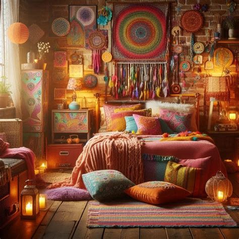 15 Groovy Hippie Bedroom Ideas For A Retro Vibe