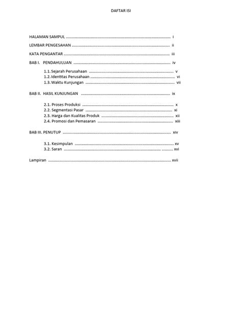 Laporan Outing Class Pdf