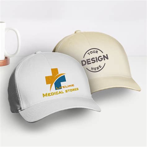 Custom Embroidered Caps With Logo Online Vistaprint