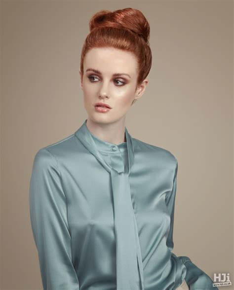 Emma Combe For Moo Hair Collection Sleek Bun Up Hairstyles
