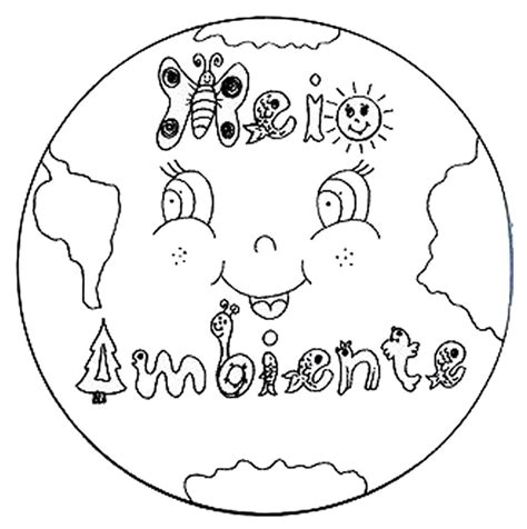Desenhos De Meio Ambiente Para Colorir Pintar E Imprimir Coloririnfo